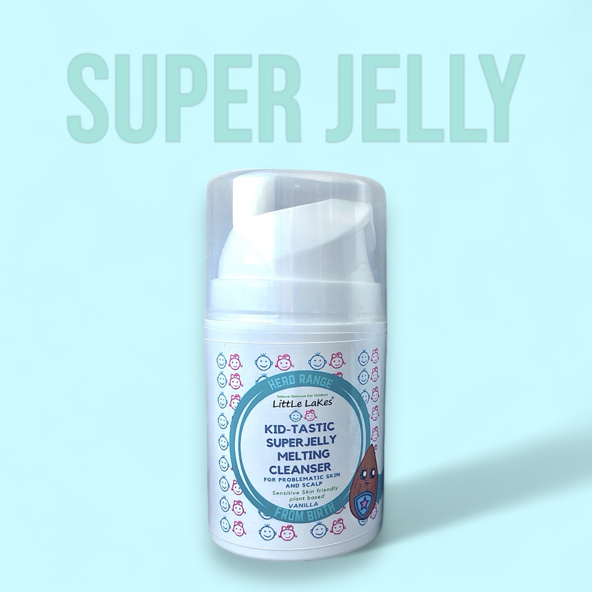 Kid-Tastic Super Jelly All-in-one massage balm + milk cleanser ...